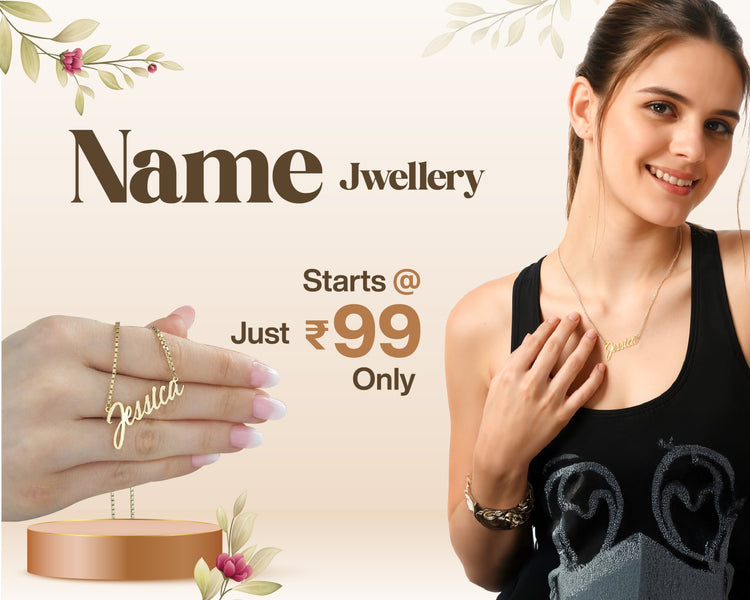 Custom Jewelry India | Name Necklaces & Gifts – 99Customized